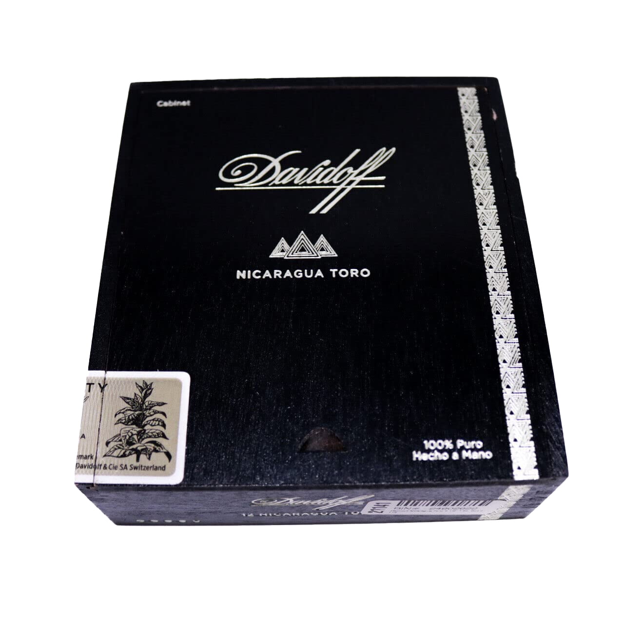 Davidoff Toro Nicaragua Empty Wood Cigar Box 6" x 5.5" x 2" - Walmart.com