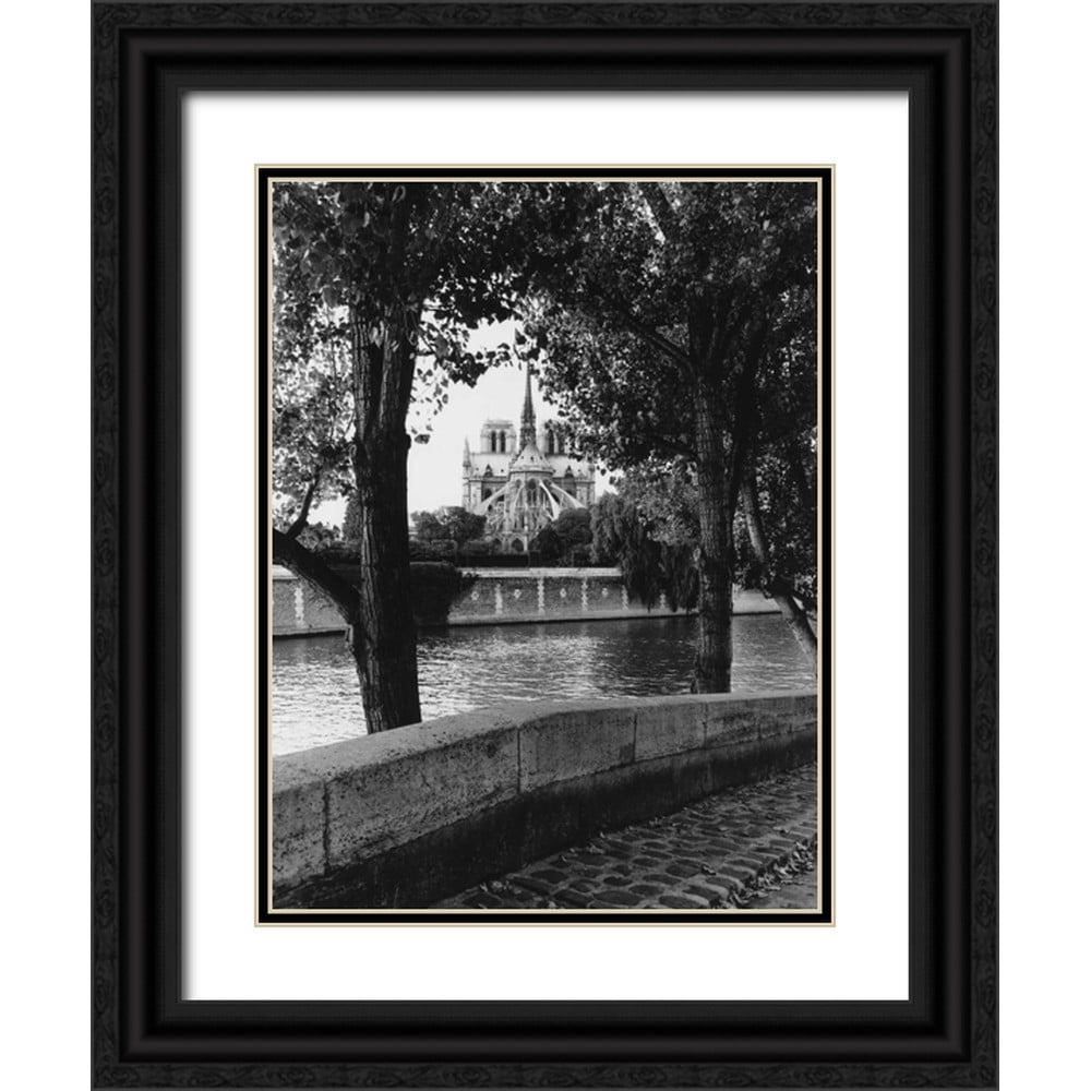 Davidson, Clay 15x18 Black Ornate Wood Framed with Double Matting ...