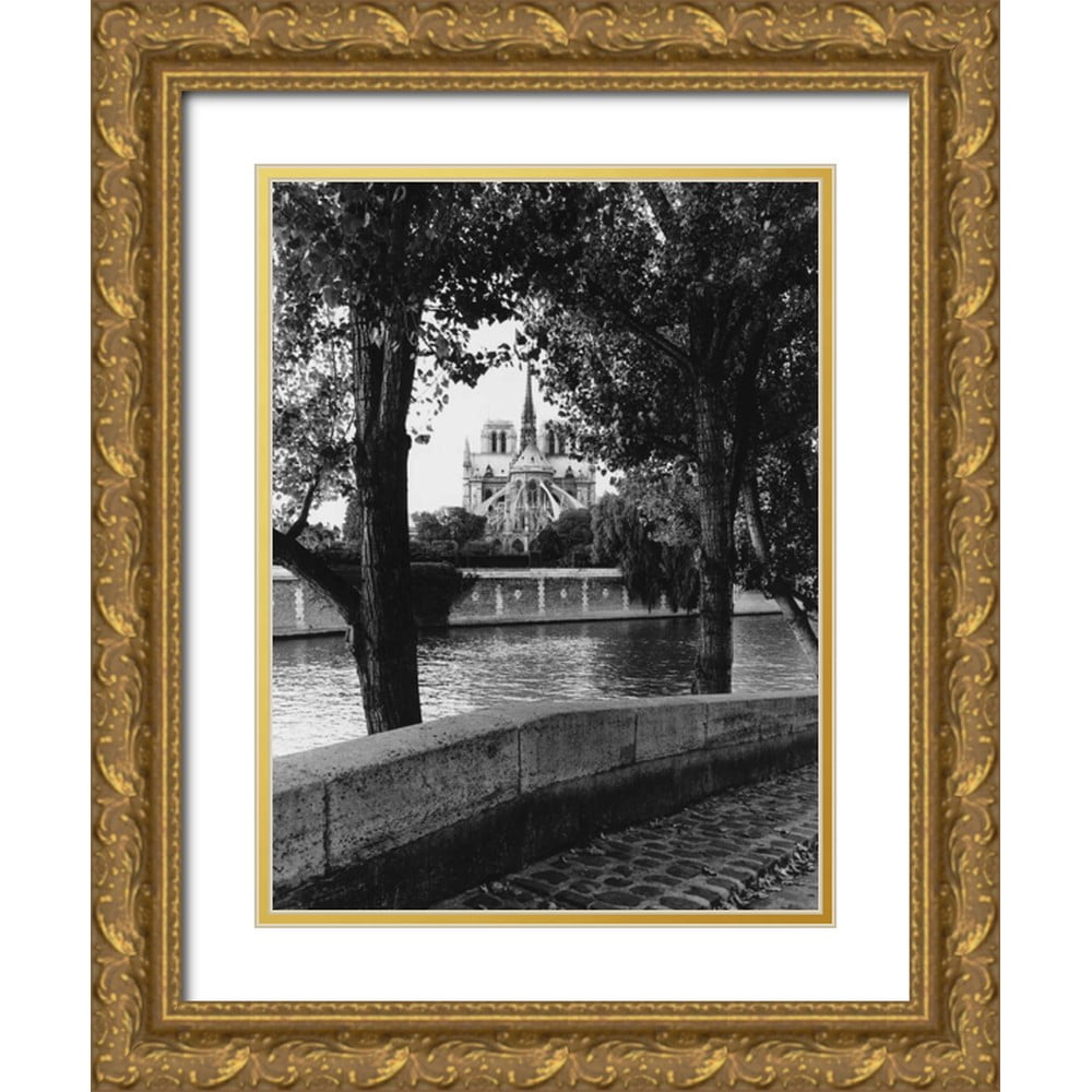 Davidson, Clay 15x18 Gold Ornate Wood Framed with Double Matting Museum ...