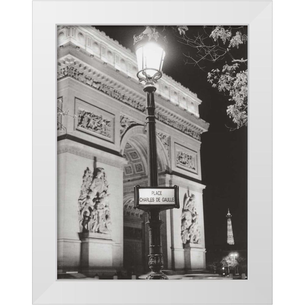 Davidson, Clay 15x18 White Modern Wood Framed Museum Art Print Titled ...