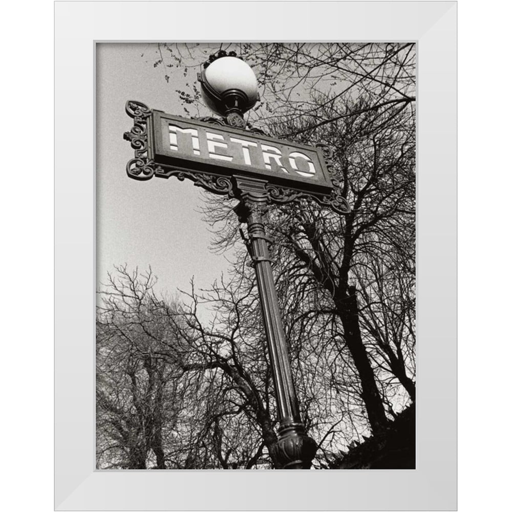 Davidson, Clay 19x24 White Modern Wood Framed Museum Art Print Titled ...