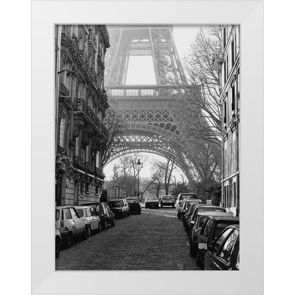 Davidson, Clay 19x24 White Modern Wood Framed Museum Art Print Titled ...