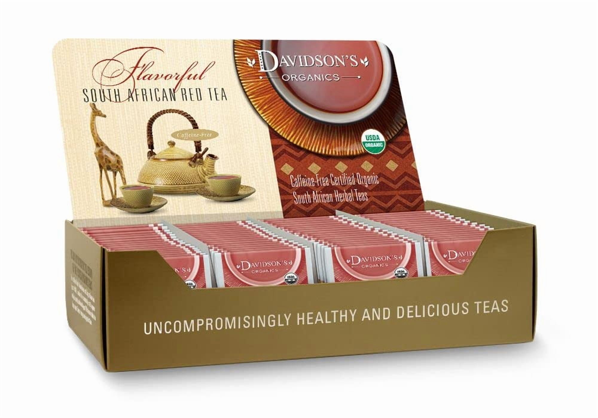 Davidson's Organics, Rooibos Spiced Chai, 100-count Individually Wrapped Tea Bags C95 - Walmart.com