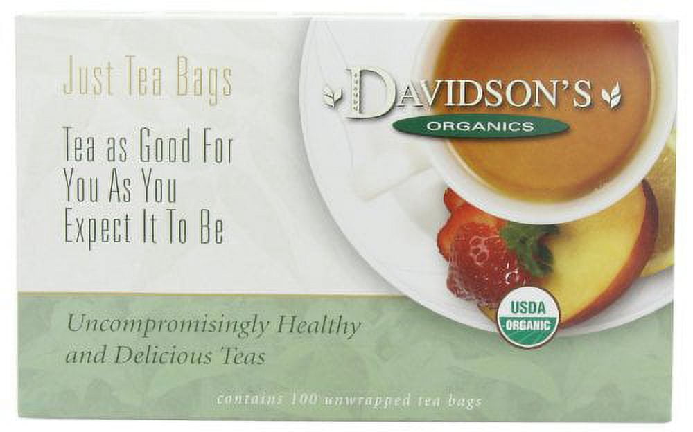 Davidson's Organics, Spiced Pear, 100-count Unwrapped Tea Bags - Walmart.com