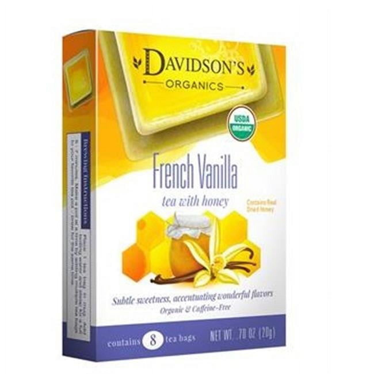 Davidsons Organics Single Serve French Vanilla Tea - 100 Count ...