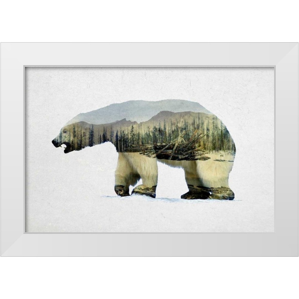 Davies Babies 18x13 White Modern Wood Framed Museum Art Print Titled ...