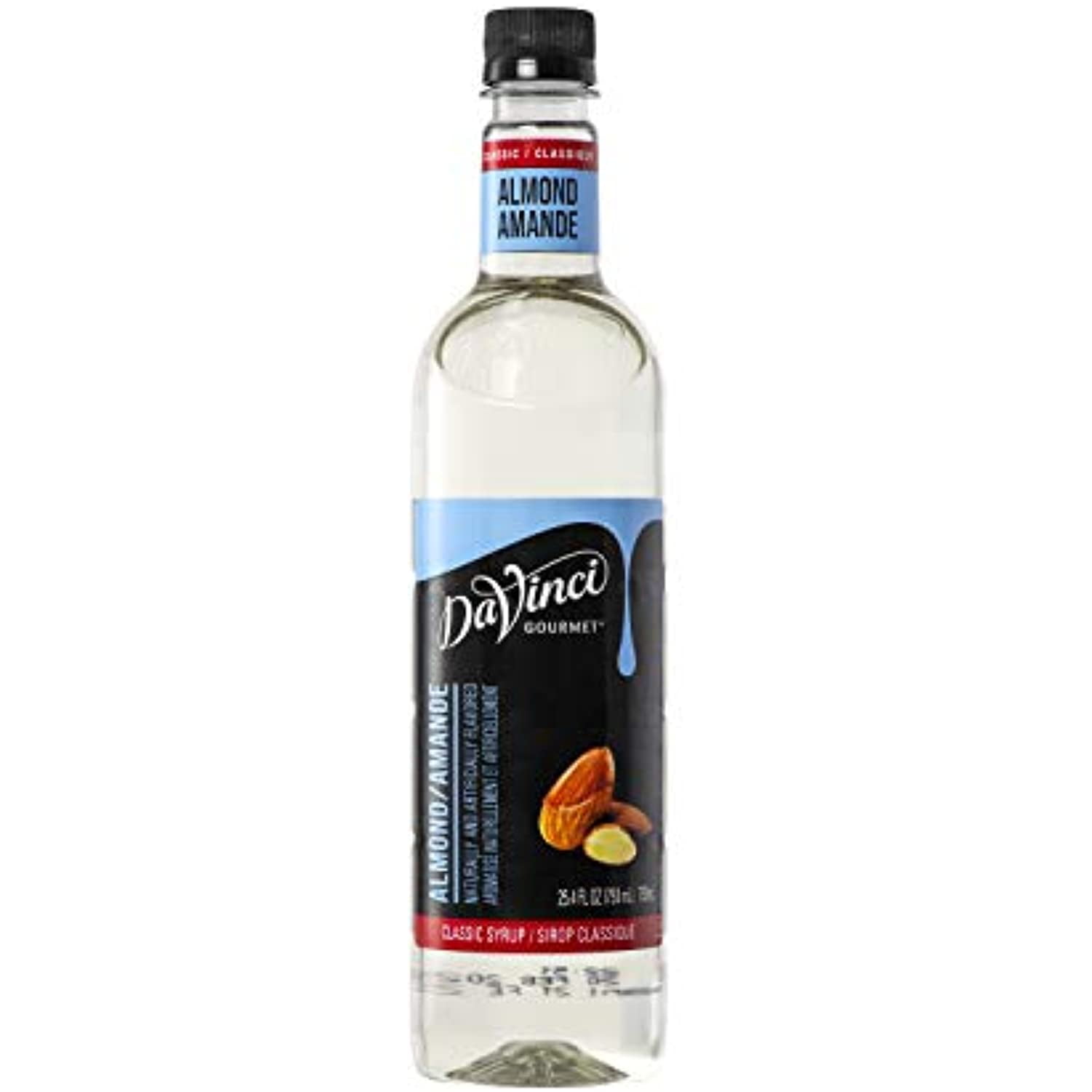 Davinci Gourmet Classic Syrup, Almond, 25.4 Ounce (Pack Of 3) - Walmart.com