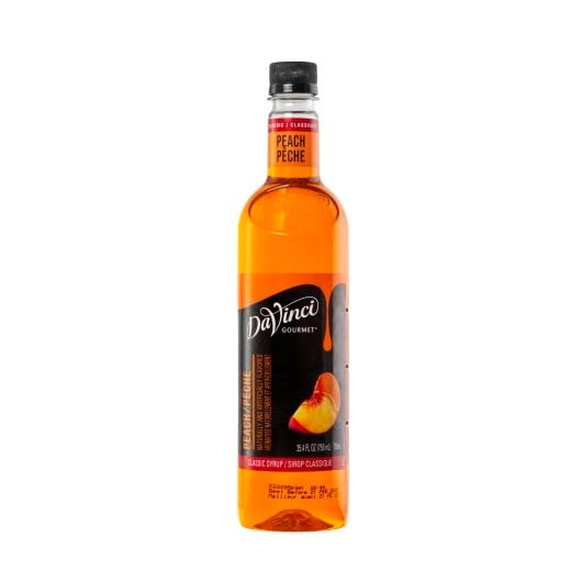 Davinci Gourmet Peach Syrup, 750 ml, 12 Per Case - Walmart.com