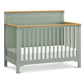 DaVinci Jenny Lind 3 in 1 Convertible Mini Crib in Honey - Walmart.com