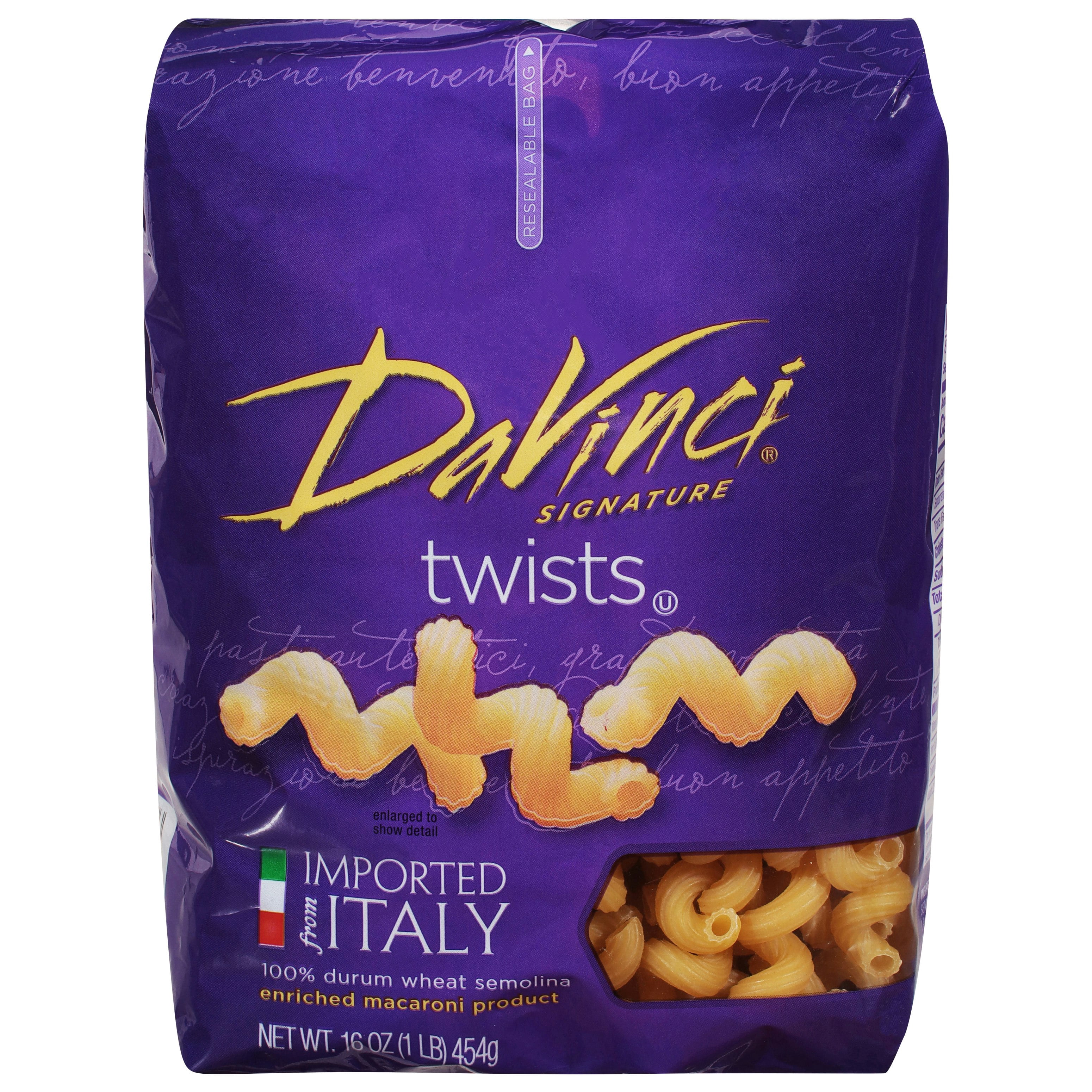 Davinci Twists Pasta 16 oz (Pack Of 12) - Walmart.com