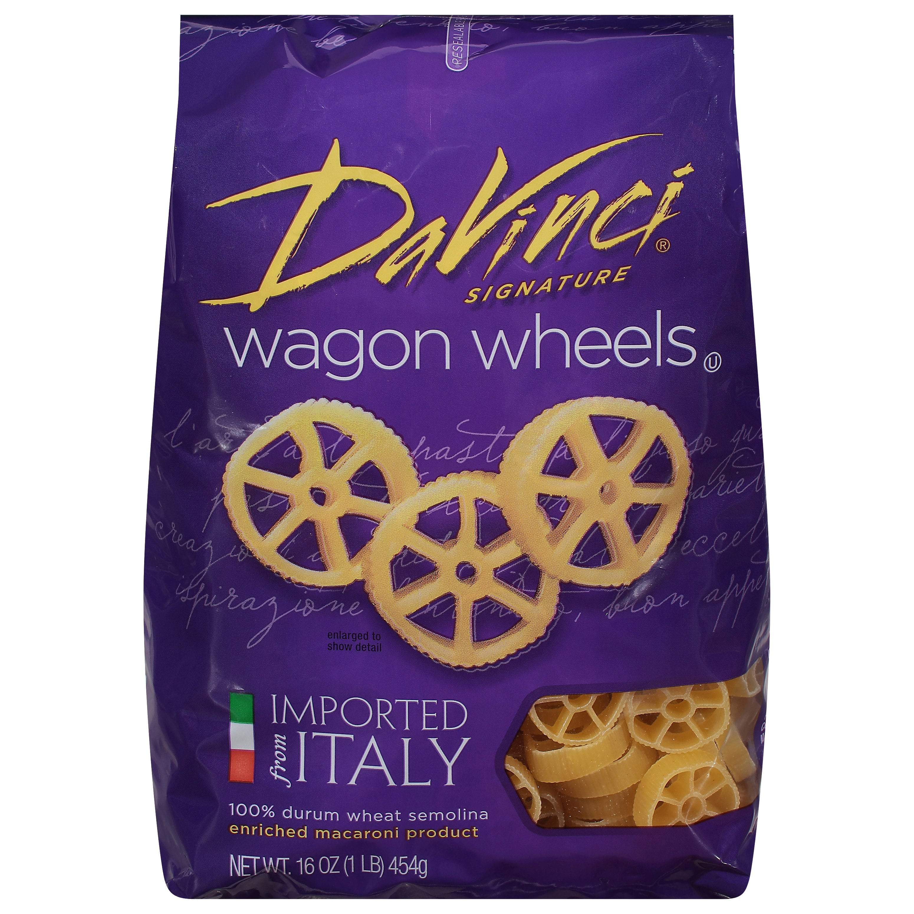 Davinci Wagon Wheel Pasta 16 oz (Pack Of 10) - Walmart.com