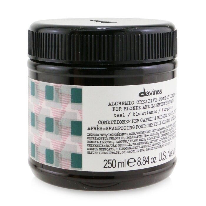 Davines Alchemic Creative Conditioner - # Teal (For Blonde and ...
