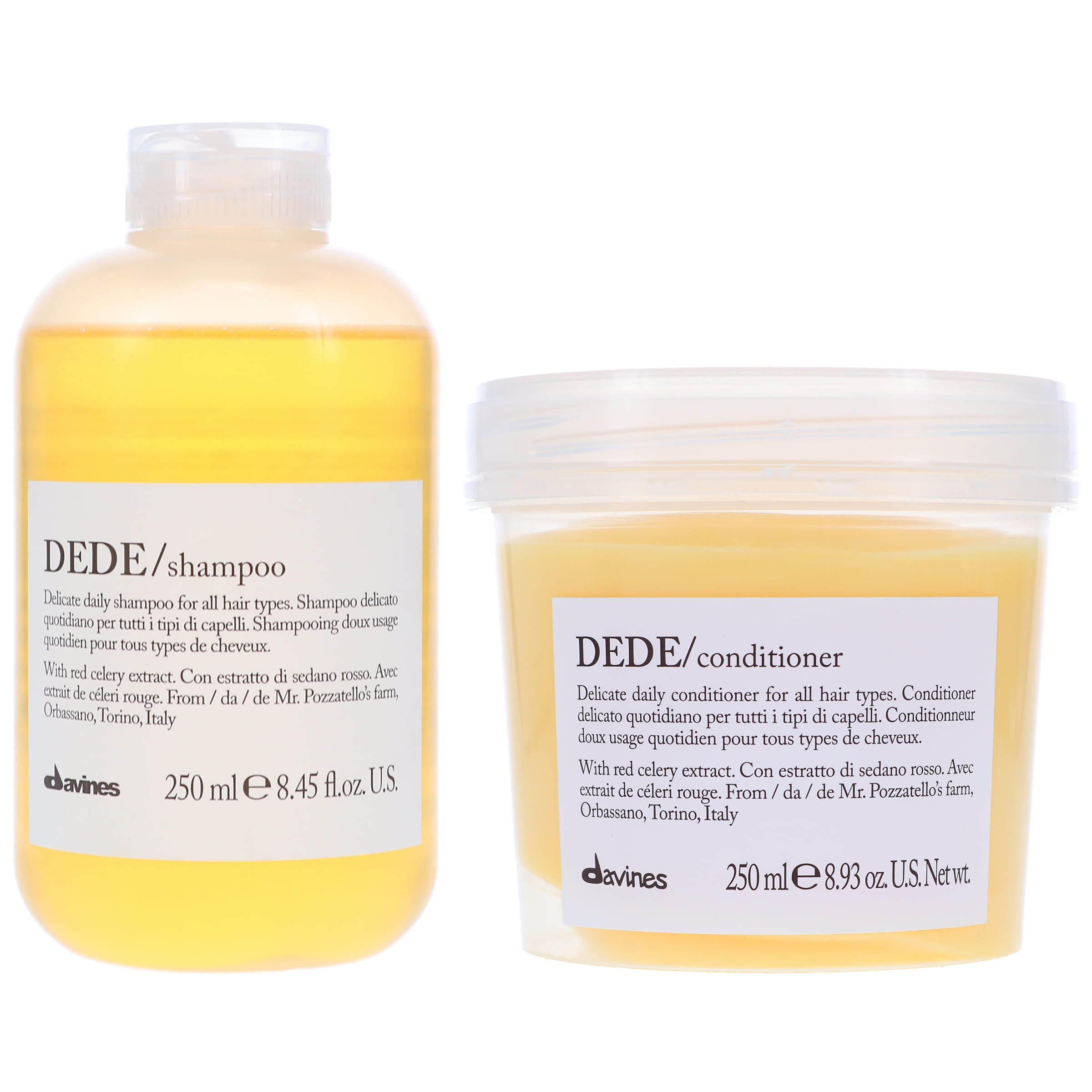 Davines DEDE Delicate Daily Shampoo 8.45 oz & DEDE Delicate Daily ...