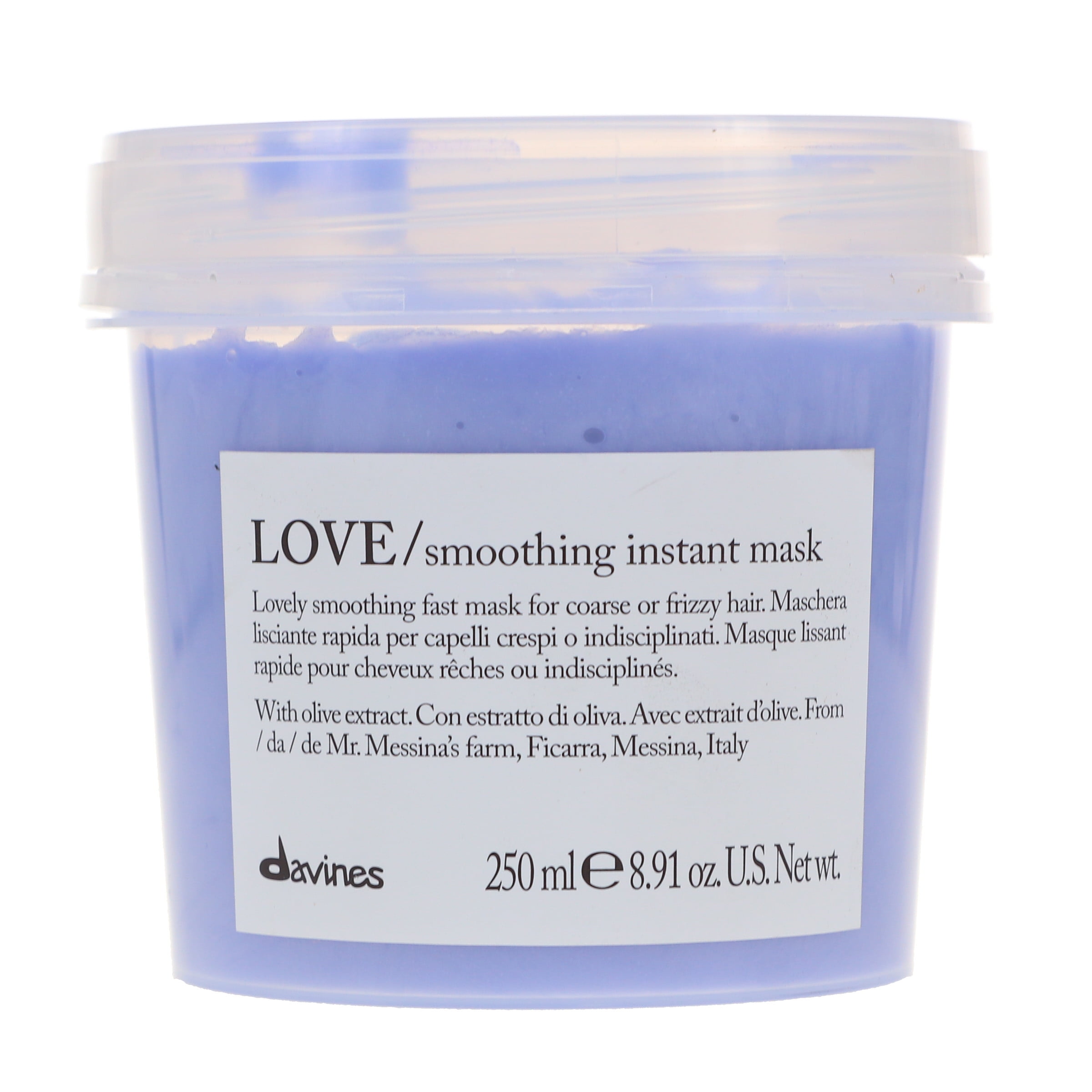 Davines Love Smoothing Instant Hair Mask 250ml - Anti-frizz, Fast ...