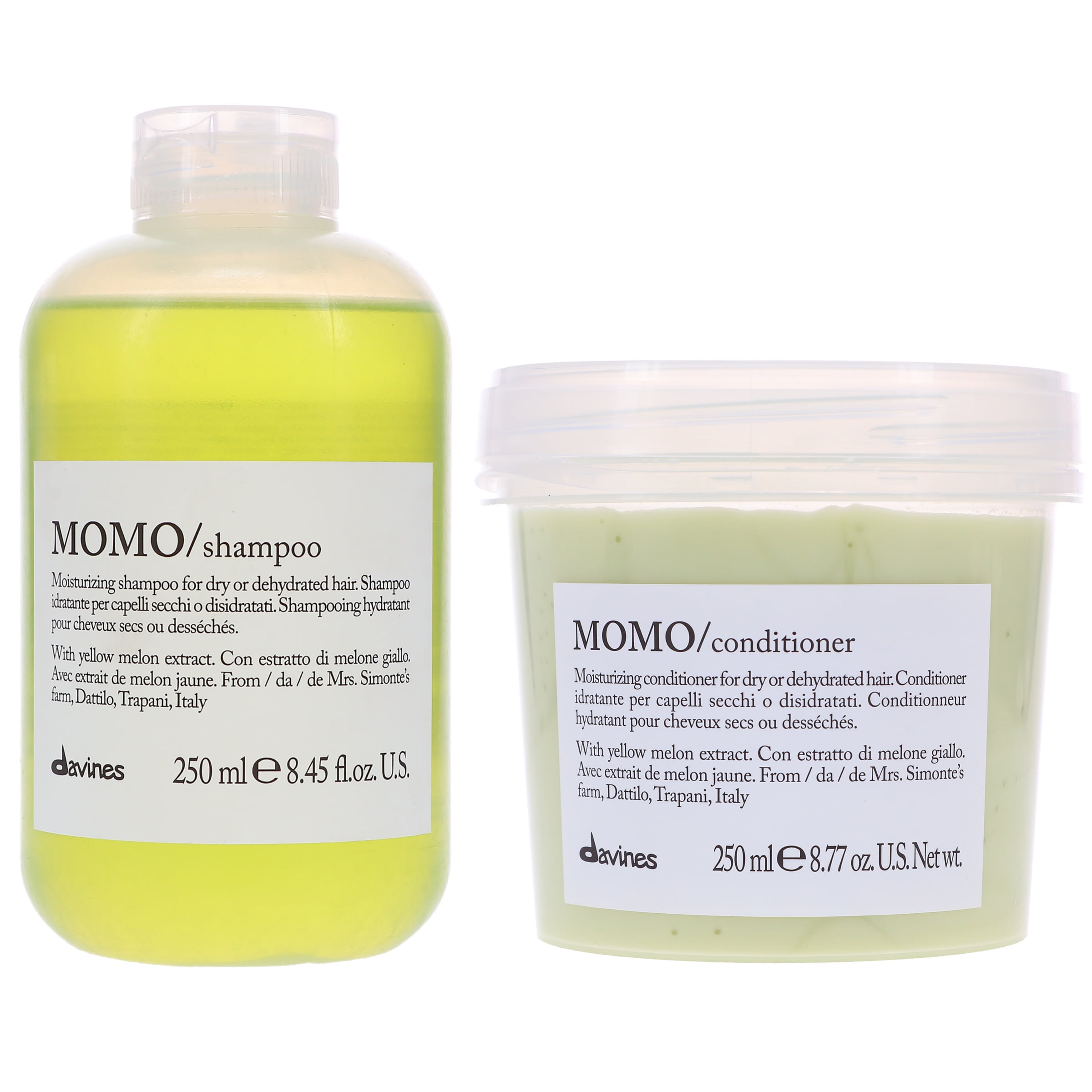Davines MOMO Shampoo & Conditioner Combo 8.45oz & 8.77oz - Moisturizing ...