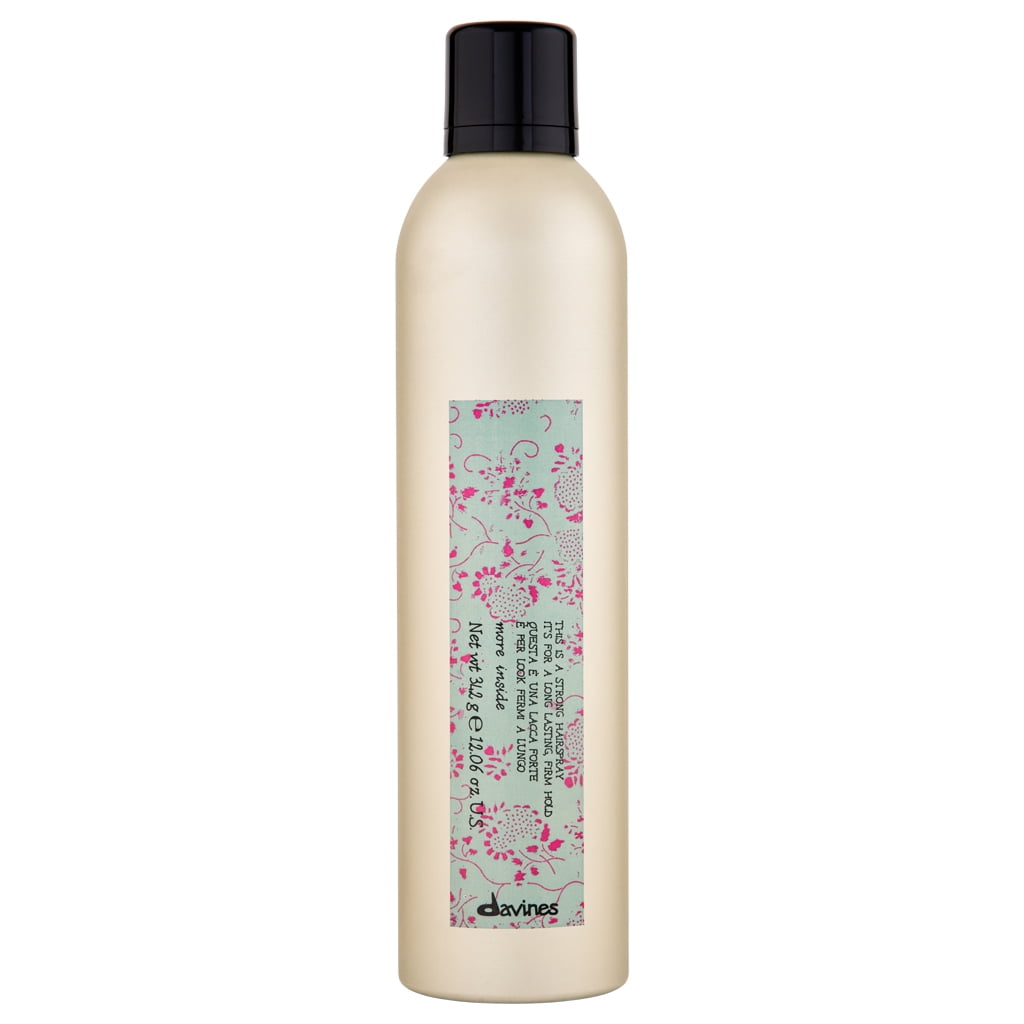 Davines Strong Hold Hair Spray, 12 oz, Dries Quickly, Humidity ...