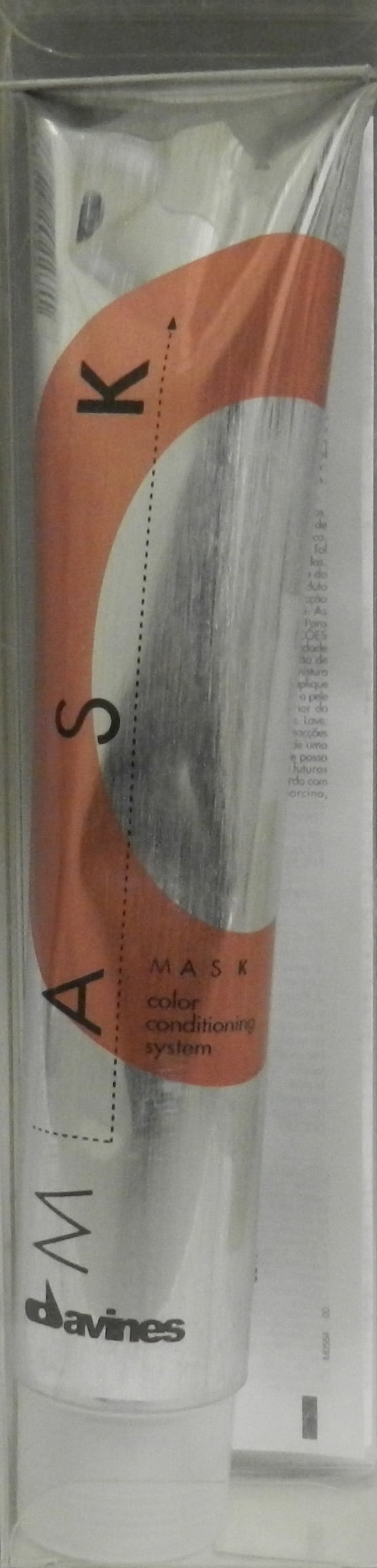 Davines Mask Color Conditioning System 3,5 3M Dark Mahogany Brown 3.4 ...