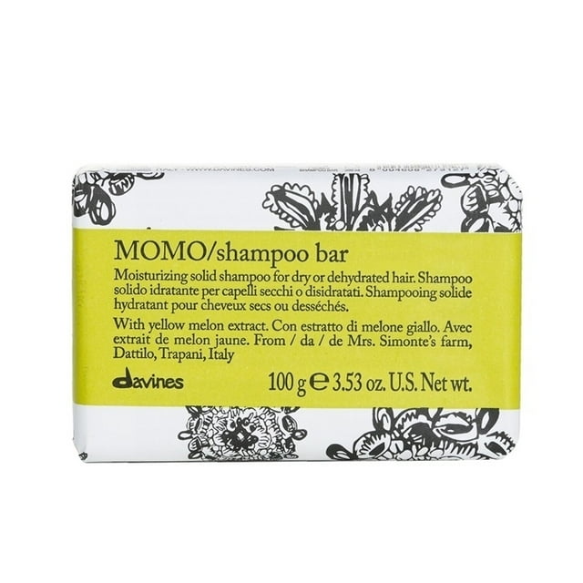 Davines Momo Shampoo Bar (For Dry or Dehydrated Hair) 100g/3.53oz ...