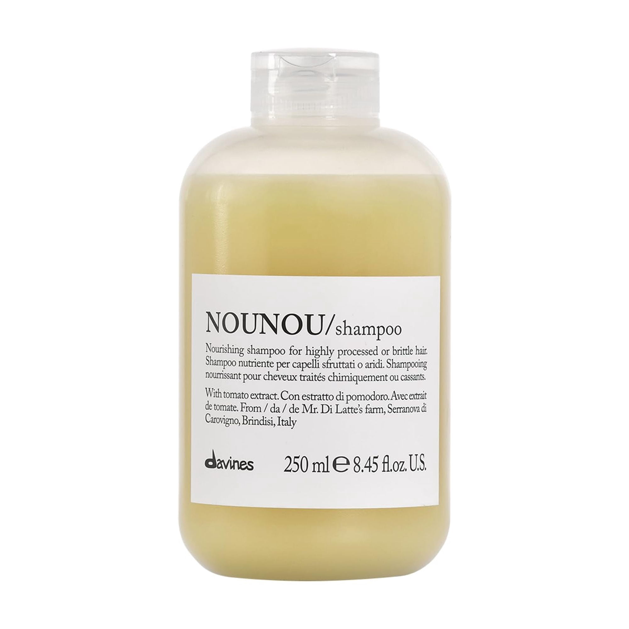Davines NOUNOU Shampoo | Hydrating Deep Shampoo for Bleached, Permed ...
