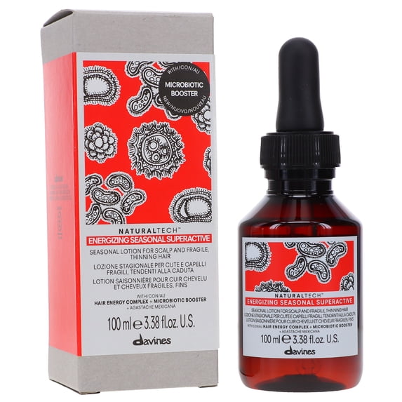 Davines Natural Tech Energizing Lotion for Scalp & Fragile Thinning ...