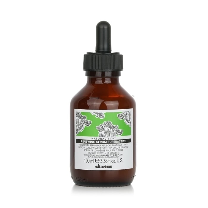 Davines Natural Tech Renewing Serum Superactive, Hair Longevity Complex ...