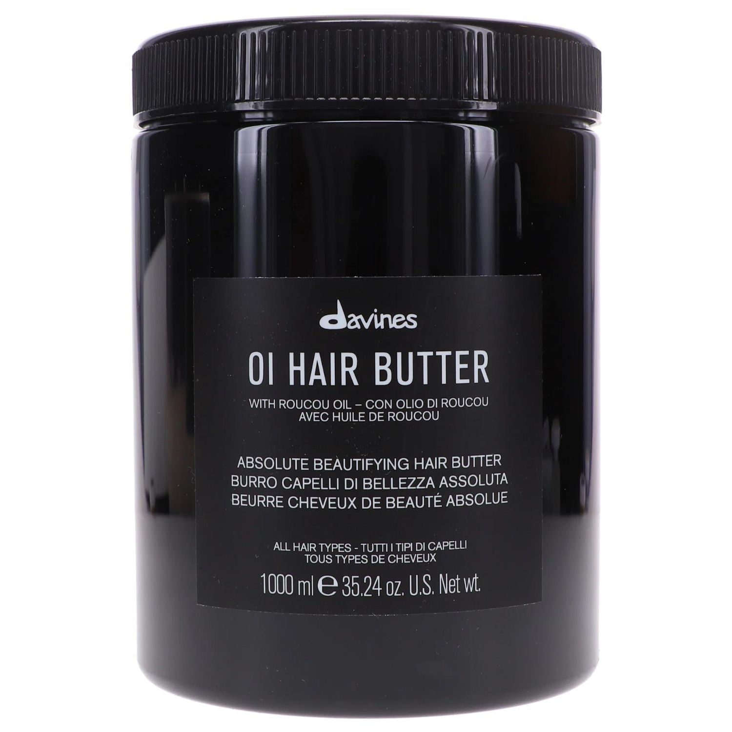 Davines OI Hair Anti-Frizz, Nourishing Butter with Roucou Oil 35.24 oz ...