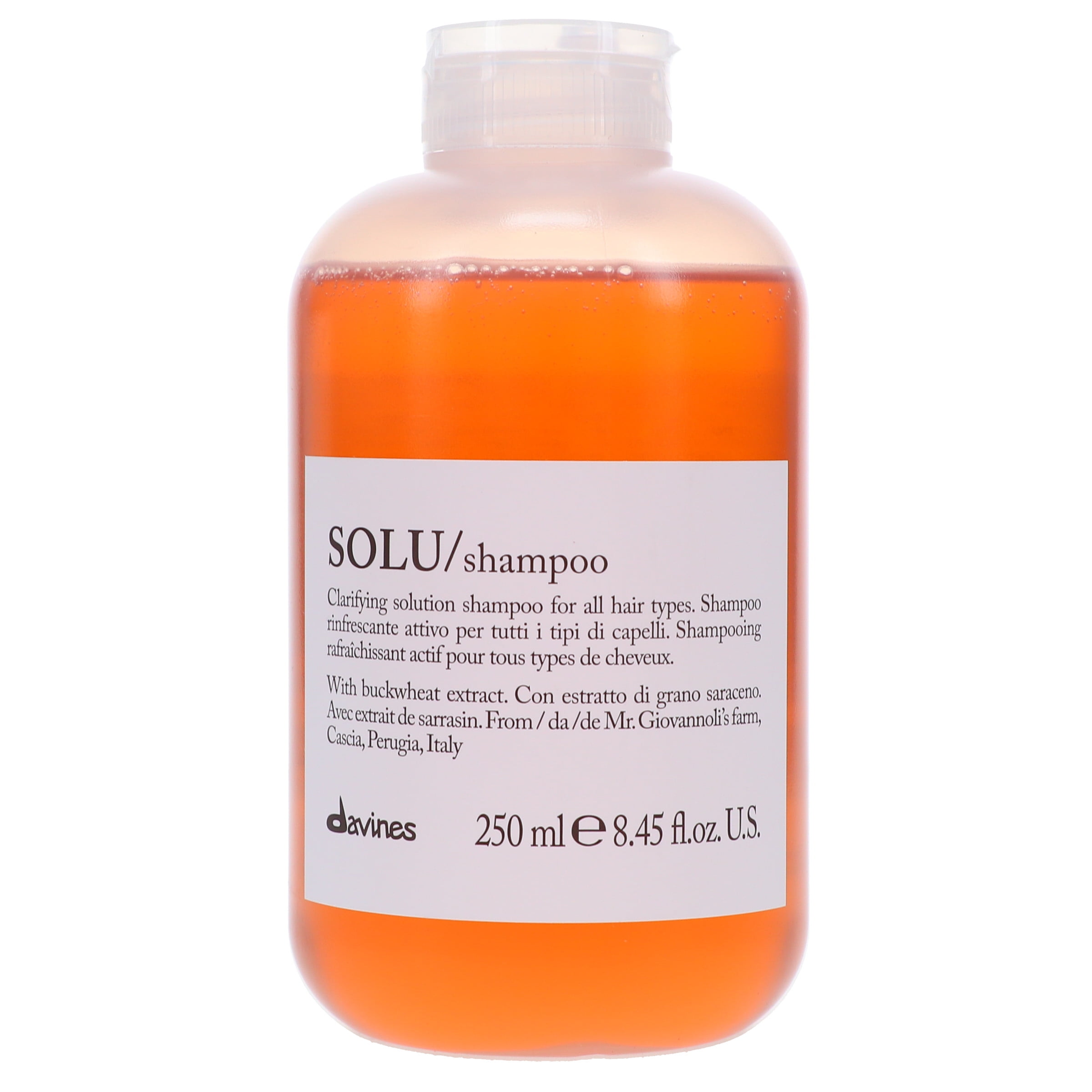 Davines SOLU Purifying Clarifying Shampoo 8.45 oz - Walmart.com