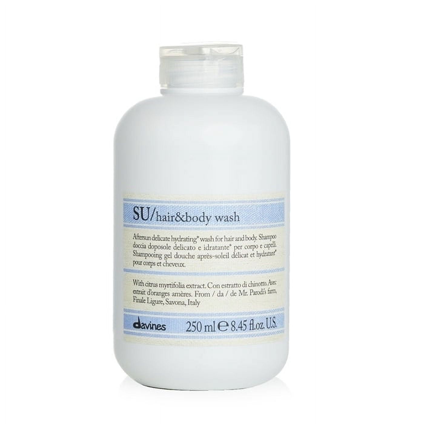 Davines SU Hair & Body Wash 250ml/8.45oz - Walmart.com