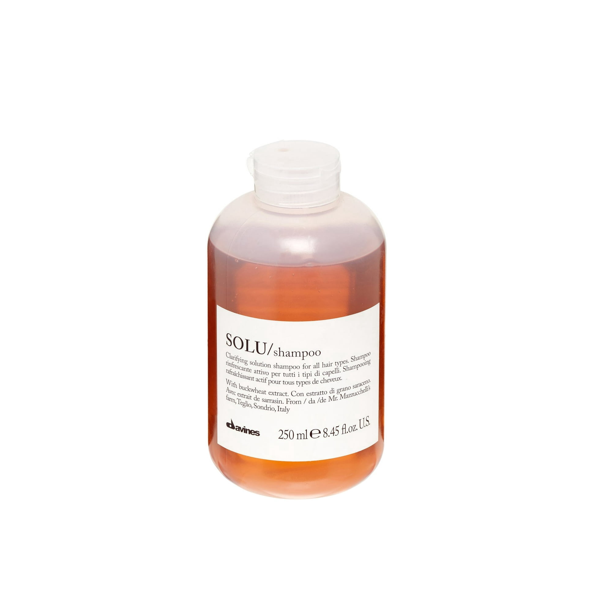 Davines SOLU Shampoo 250ml 8.45oz - Walmart.com