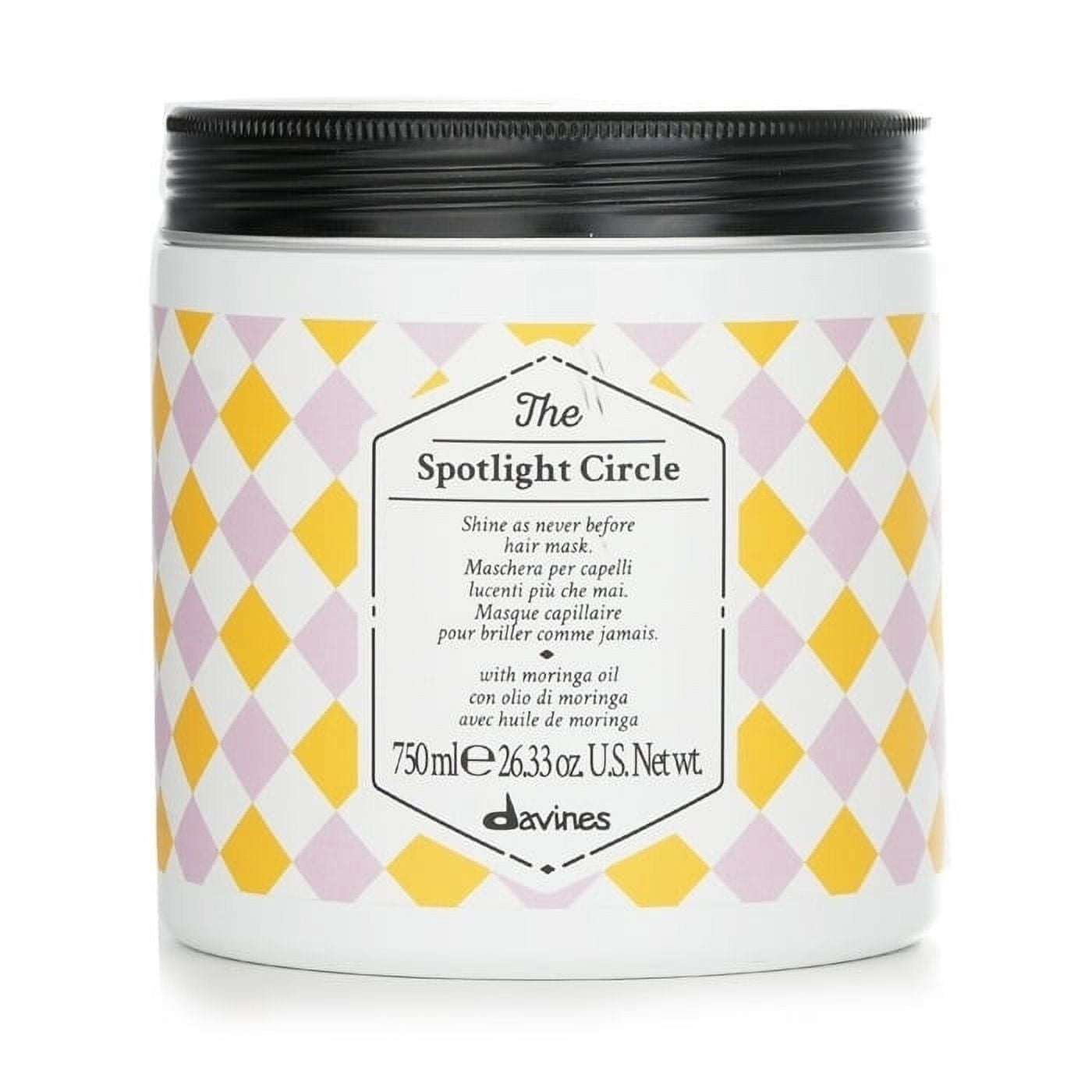 Davines The Spotlight Circle Shine Boosting Hair Mask (Salon Size ...