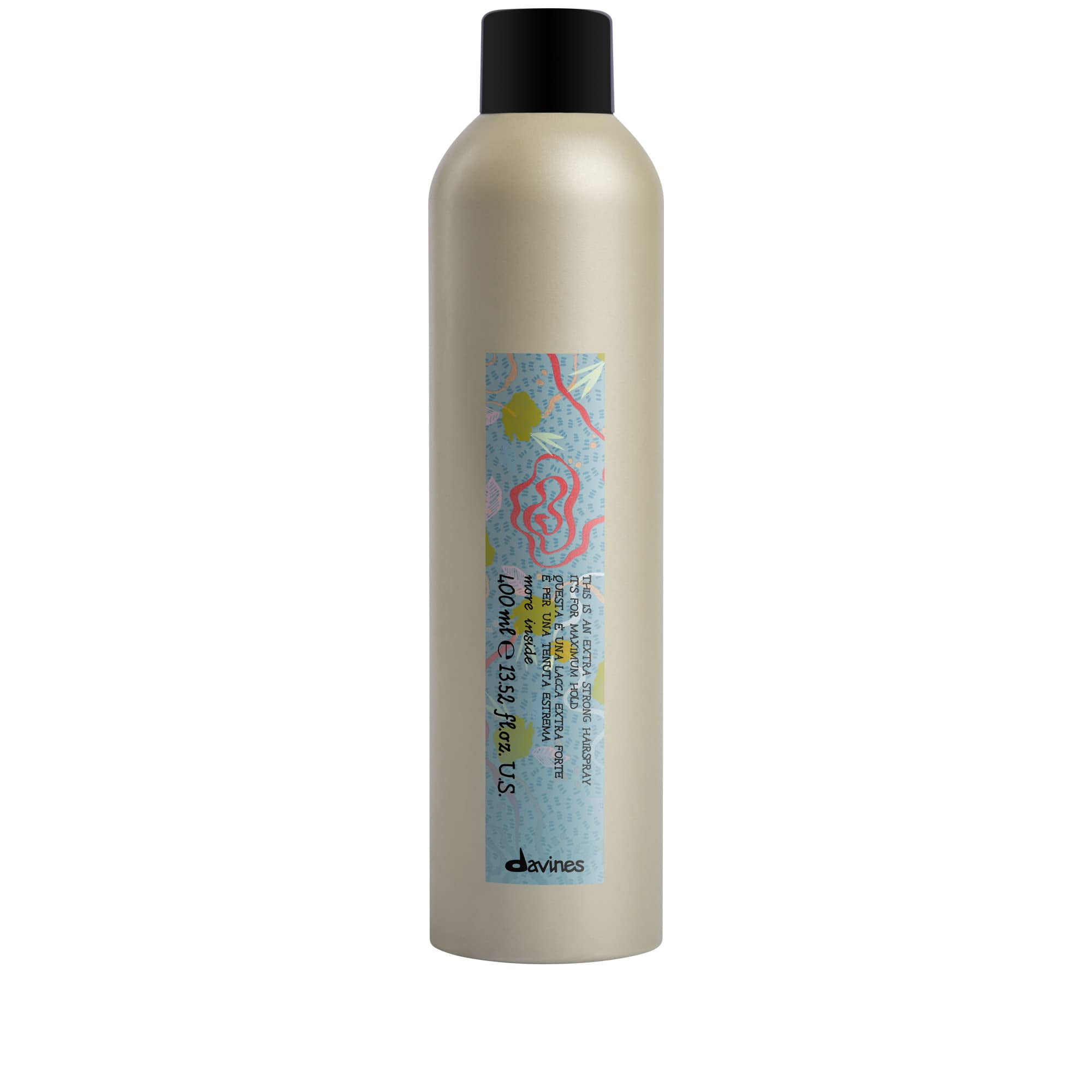 Davines This is an OKA4 Extra Strong Hairspray, Maximum Hold Formula ...