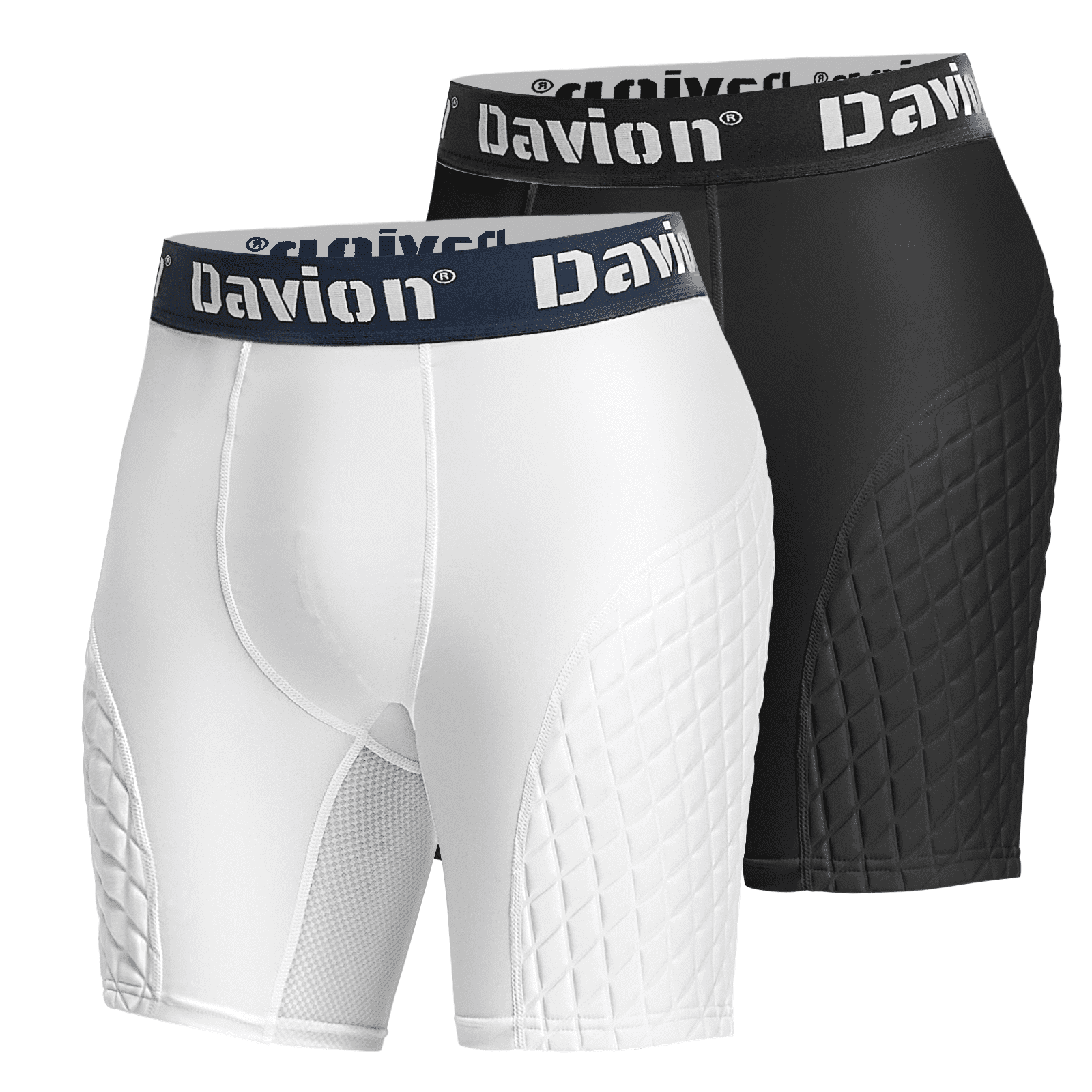 Davion Compression Shorts Men with Cup Pocket,Baseball Sliding Shorts ...