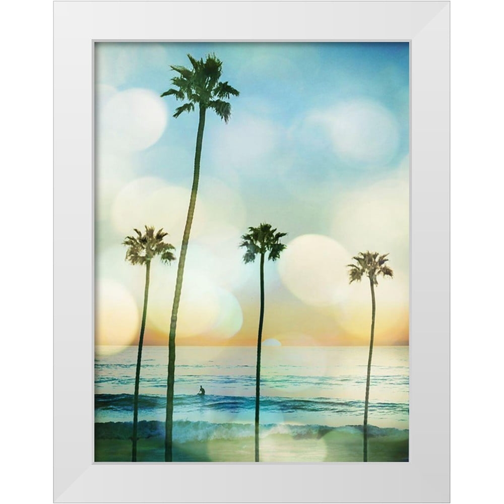 Davis, Devon 25x32 White Modern Wood Framed Museum Art Print Titled ...