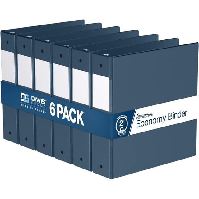 Davis Group Binder 6pk - Ring entry systems for corporate - Walmart ...