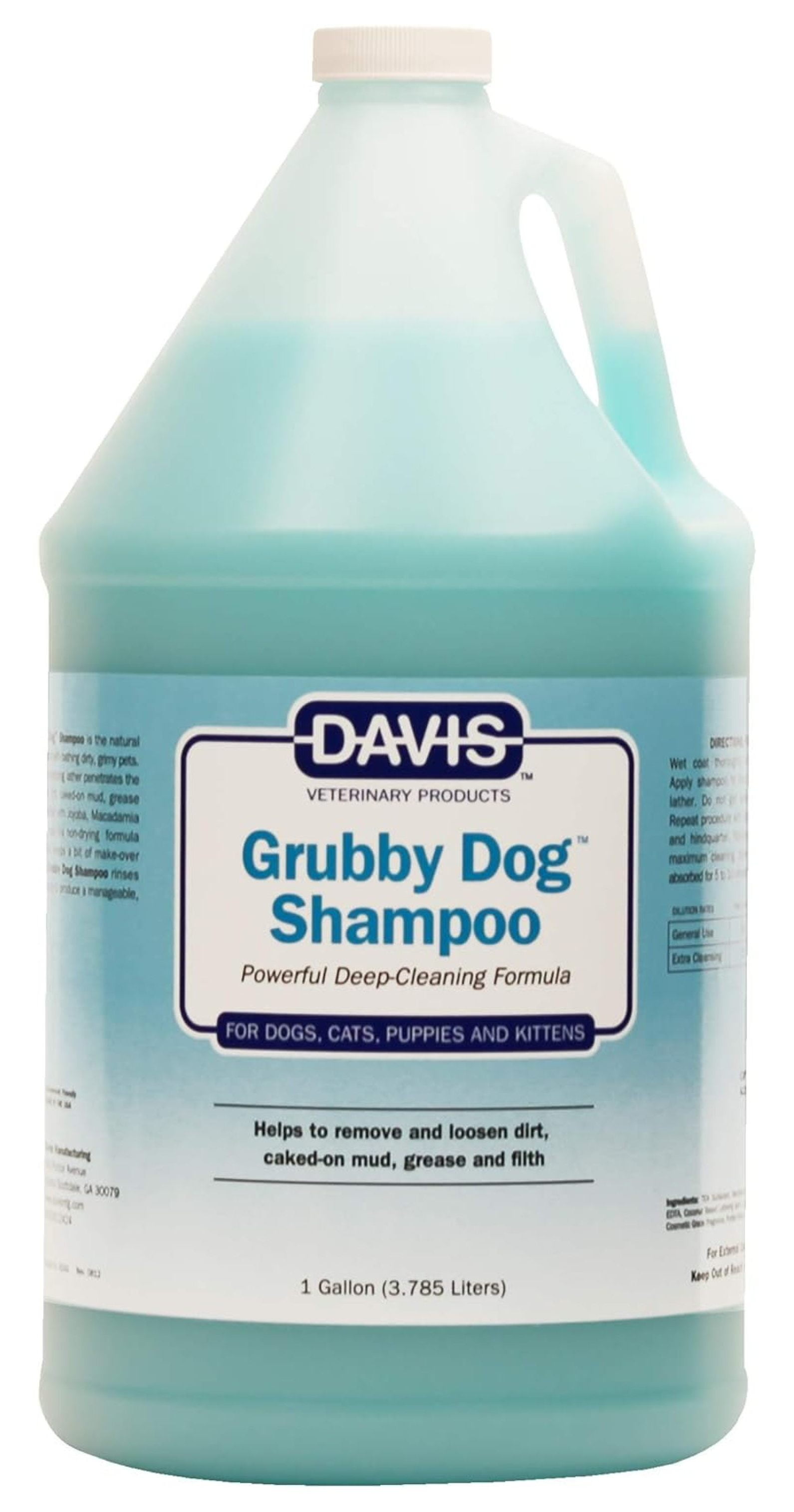 Davis Grubby Dog Shampoo, Gallon - Walmart.com