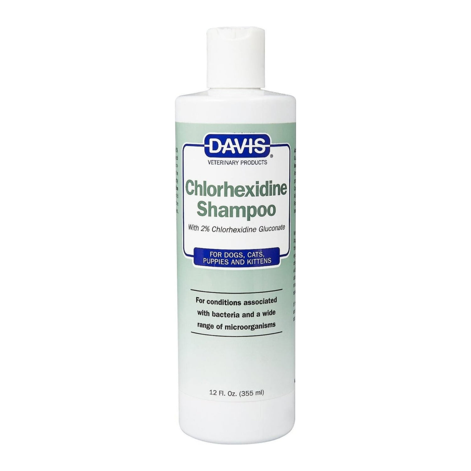 Davis Manufacturing 2 Percent Chlorhexidine Gluconate Pet Shampoo (12 ...