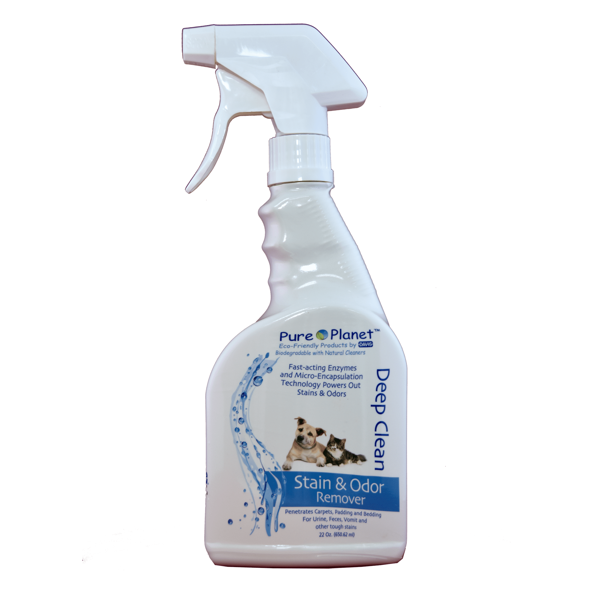 Davis Pure Planet Eco Friendly Deep Clean Pet Stain and Odor Remover ...