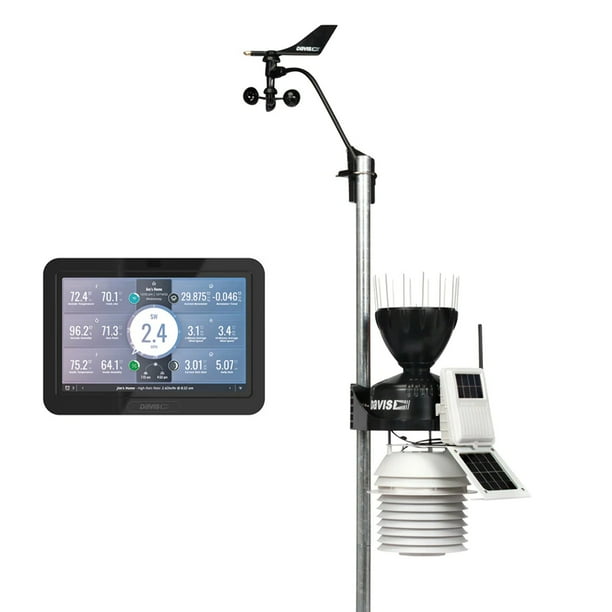 Davis Vantage Pro2 Wireless Weather Station w/WeatherLink Console 24hr ...