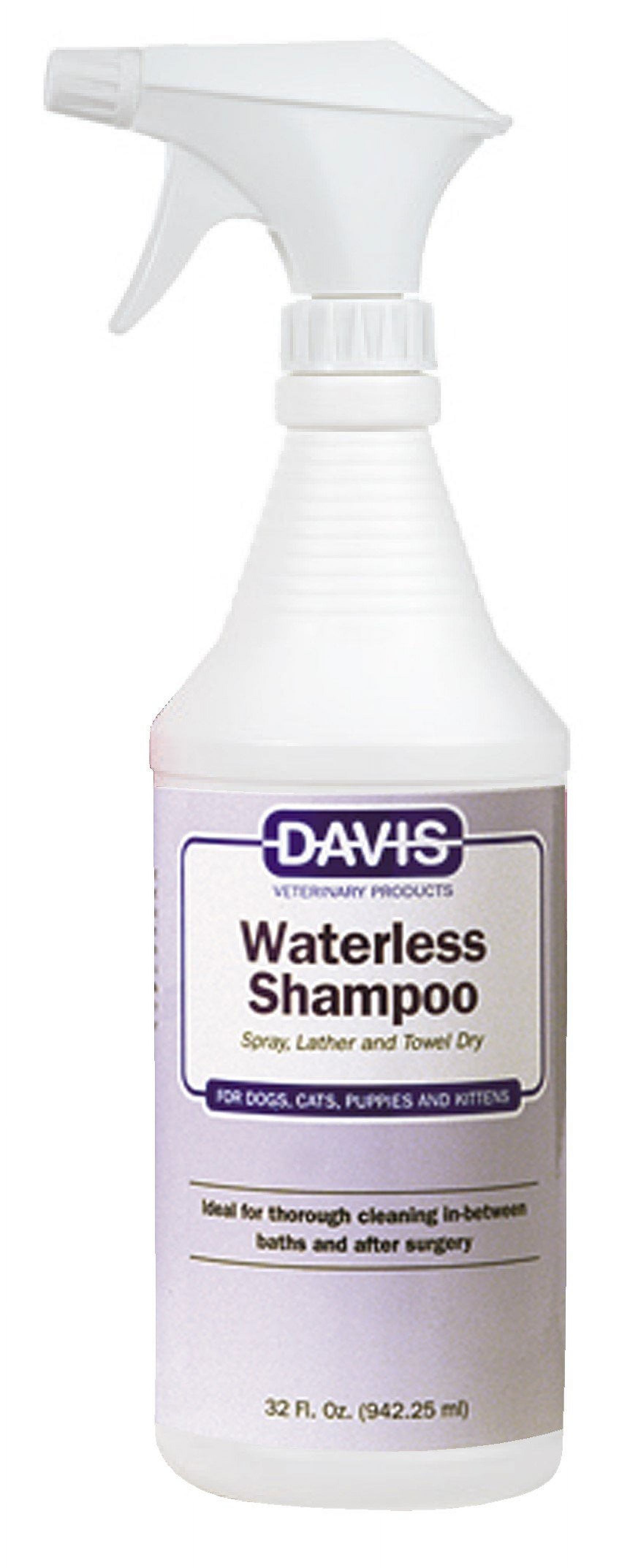 Davis Waterless Pet Shampoo Spray, 32 oz ALT1 - Walmart.com