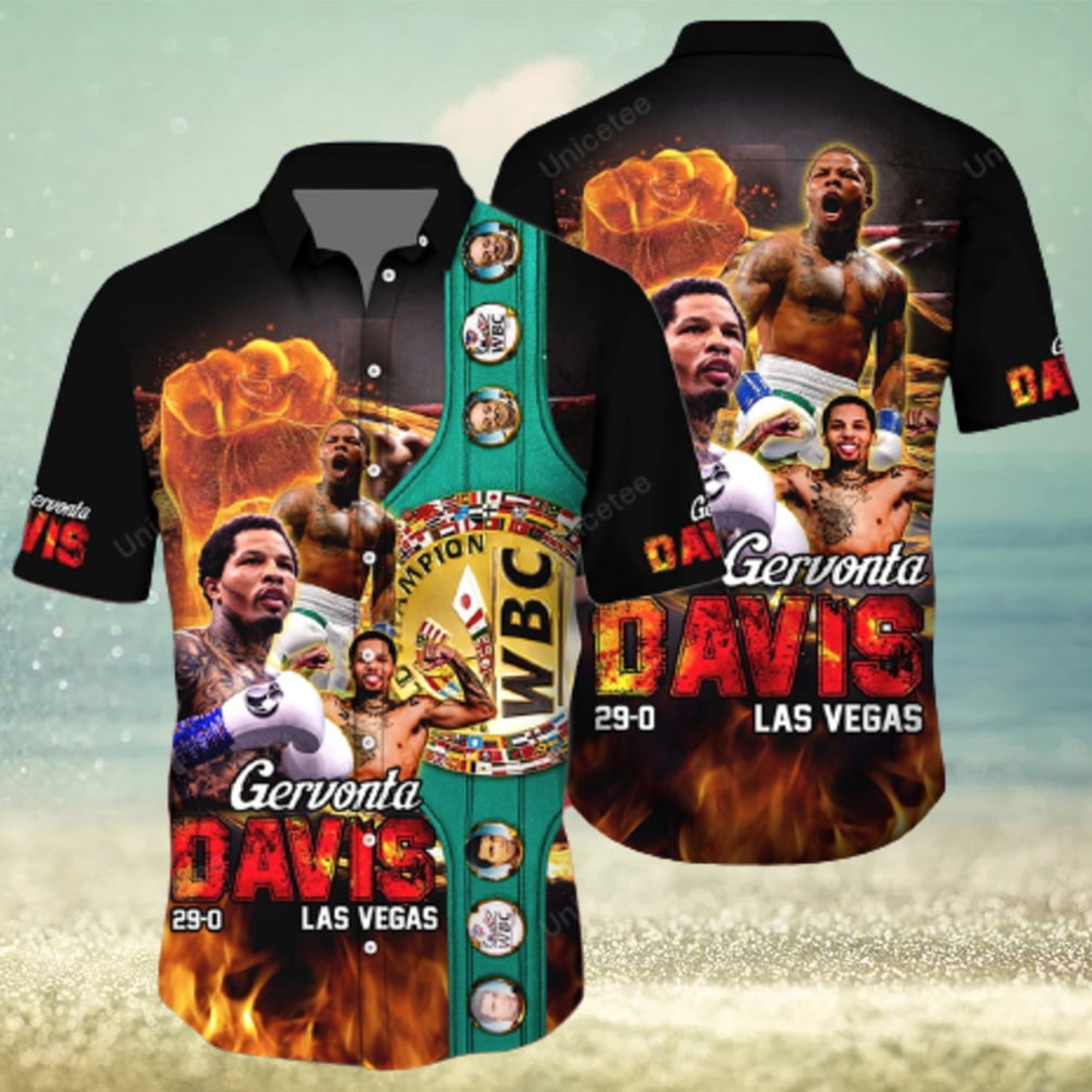 Davis Win Las Vegas WBC Boxing Hawaiian Shirt - Walmart.com