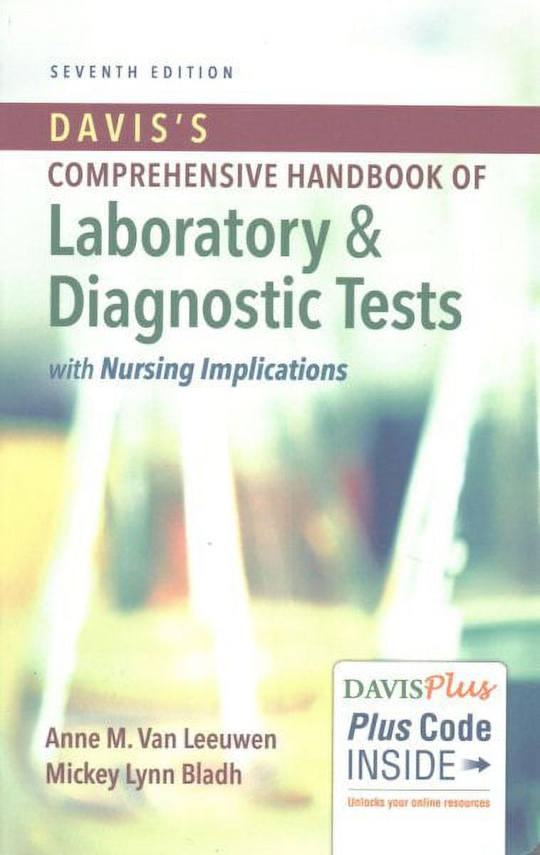 Davis's Comprehensive Handbook of Laboratory and Diagnostic Tests with ...