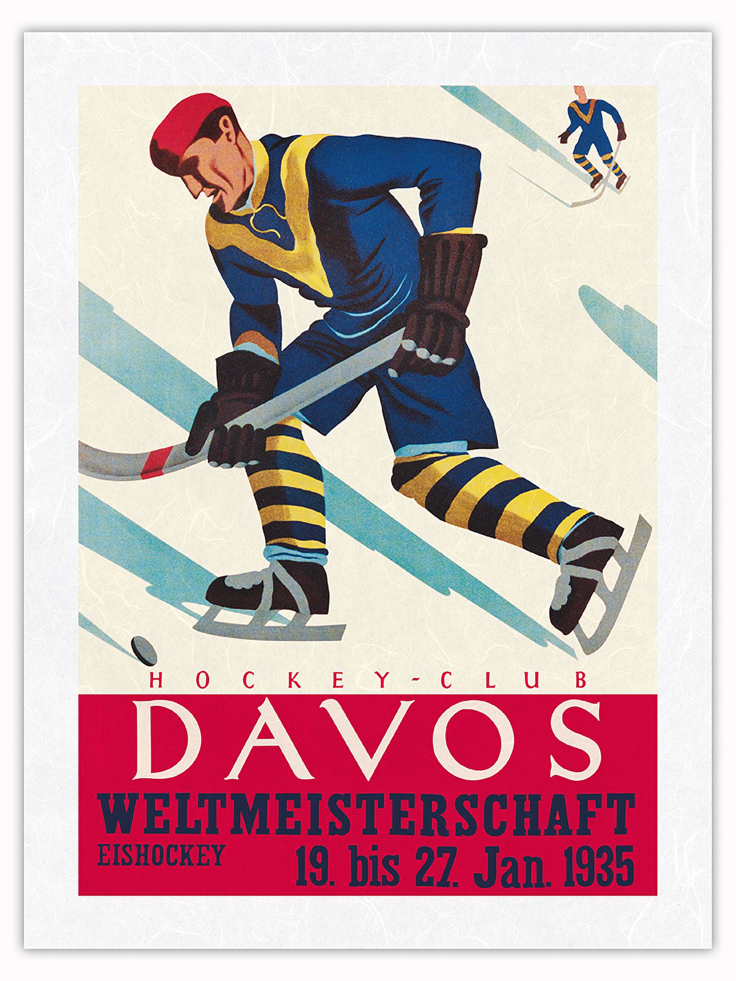 Davos Switzerland - Ice Hockey World Championship - Vintage Sports ...