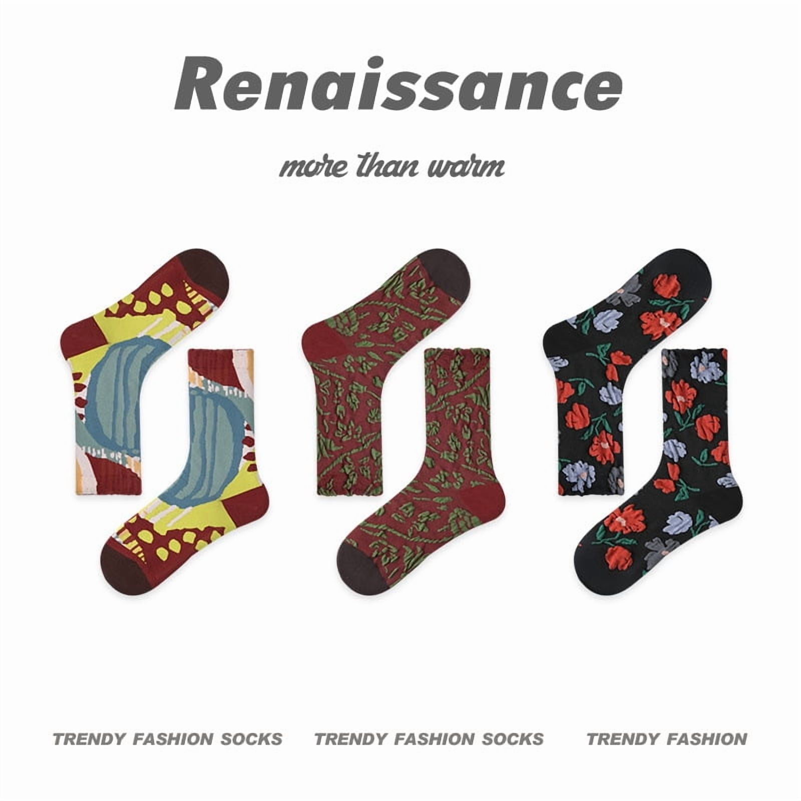 Davurpey Renaissance Art Women's Socks 12 Packs | Original Design Niche ...