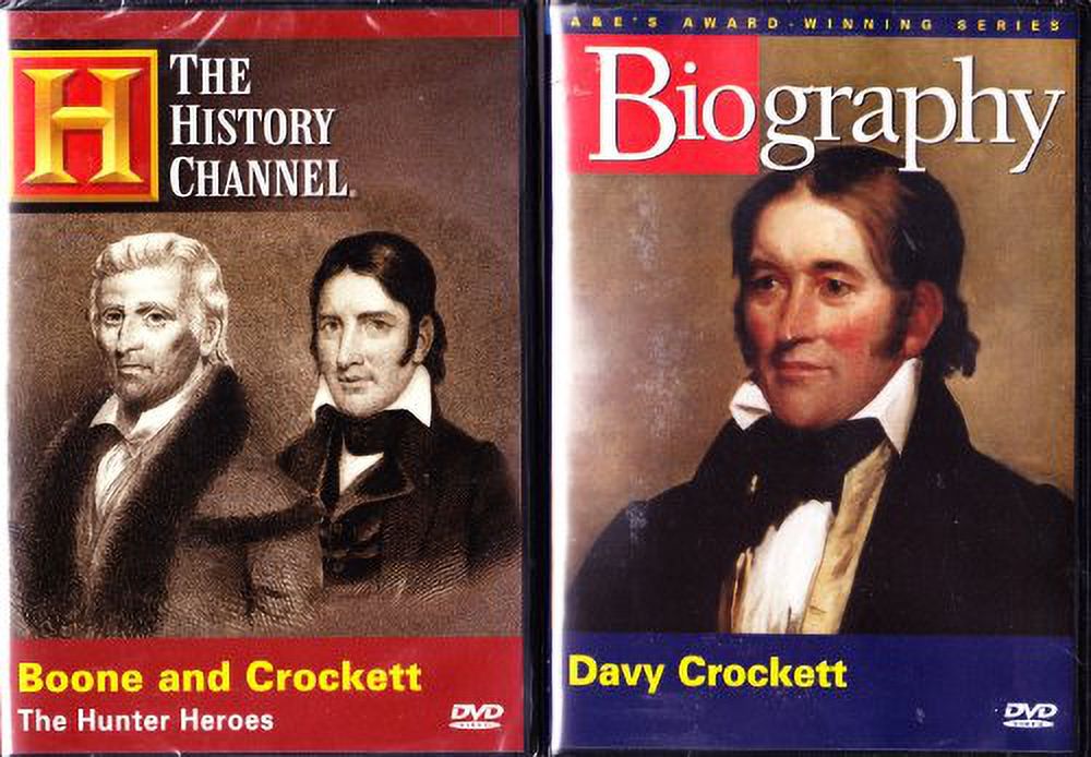 Pre-Owned Davy Crockett Biography , Boone And The Hunter Heroes ...