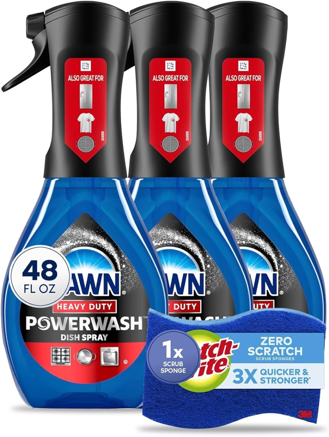 Daw-n Powerwash Heavy Duty Dish Spray All-Purpose Cleaner and Degreaser ...