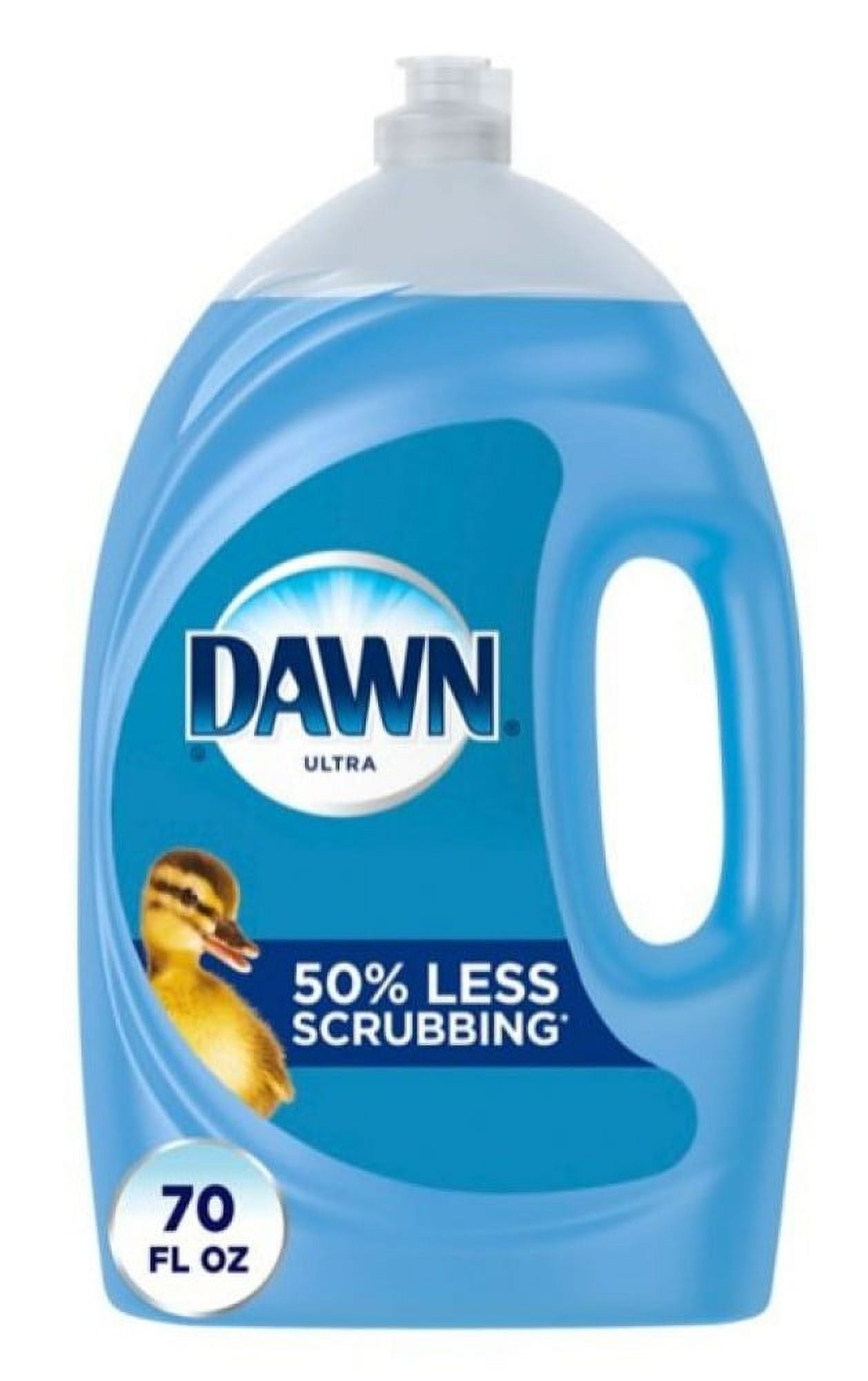 Dawn 80736890 Ultra Dishwashing Liquid Dish Soap Original 70 oz., Blue ...