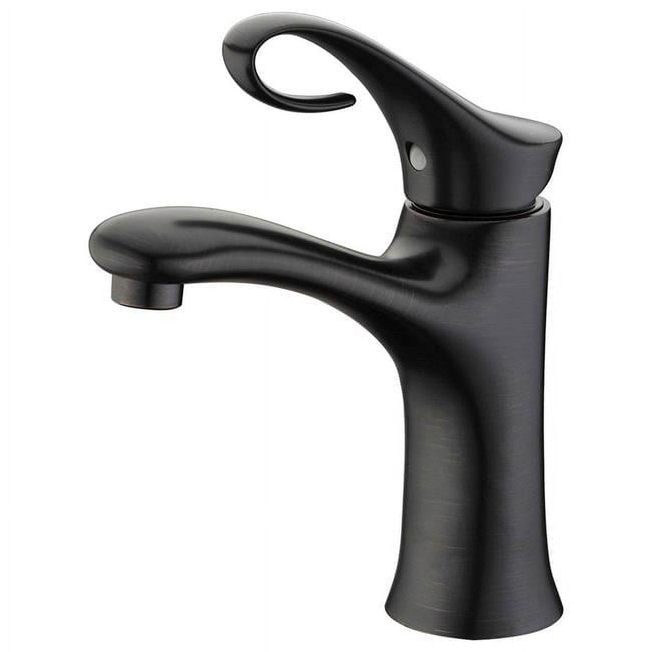 Dawn AB06 1295DBR Single-Lever Bathroom Faucet, Dark Brown Finished ...