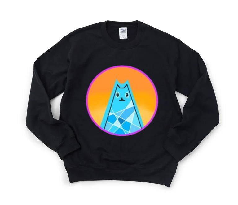 Dawn Cat Apocalyptic Kitty Meme Art Graphic Tee Feline Funny Cute End ...