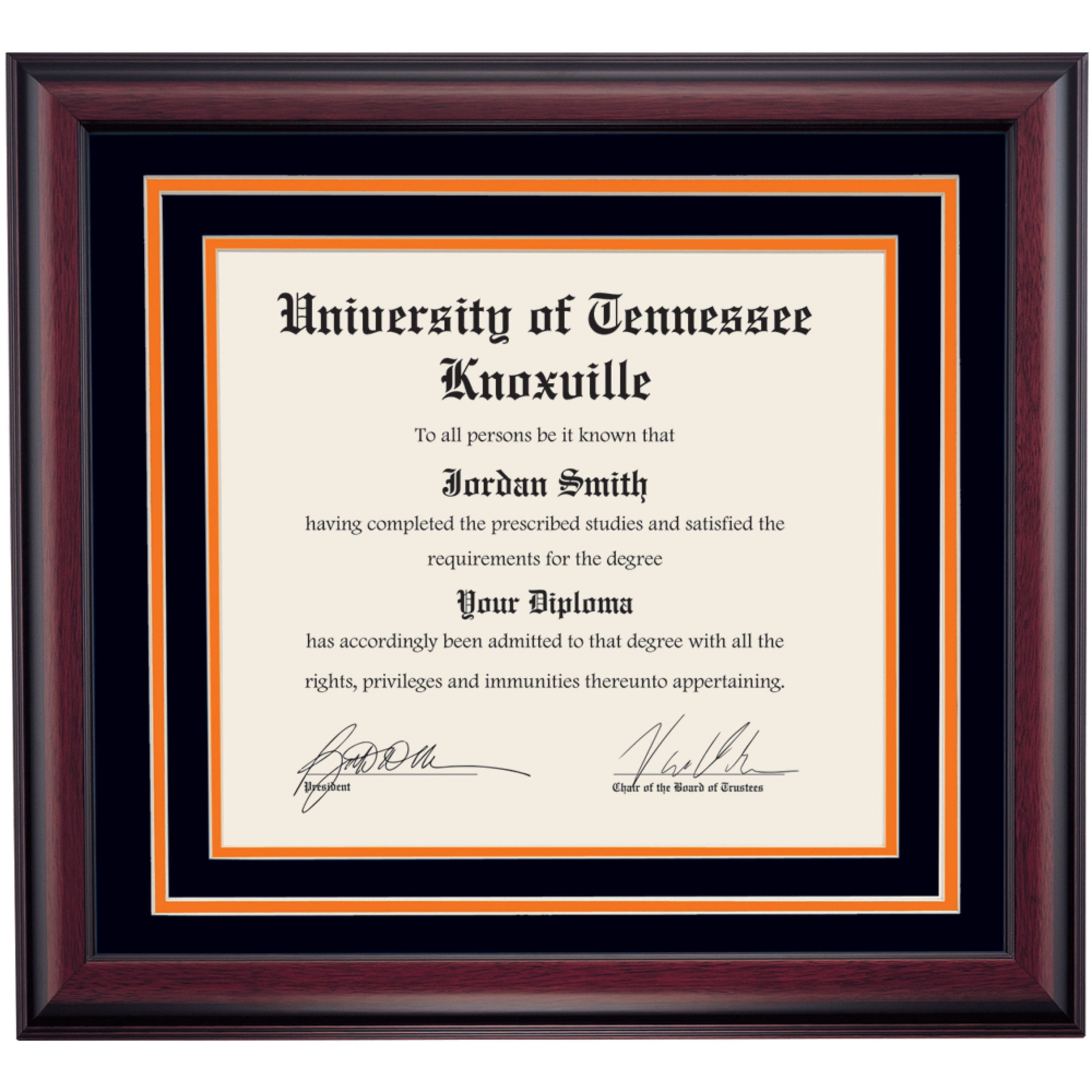Dawn Diploma Frame for University of Tennessee-Knoxville, 21" x 24 ...
