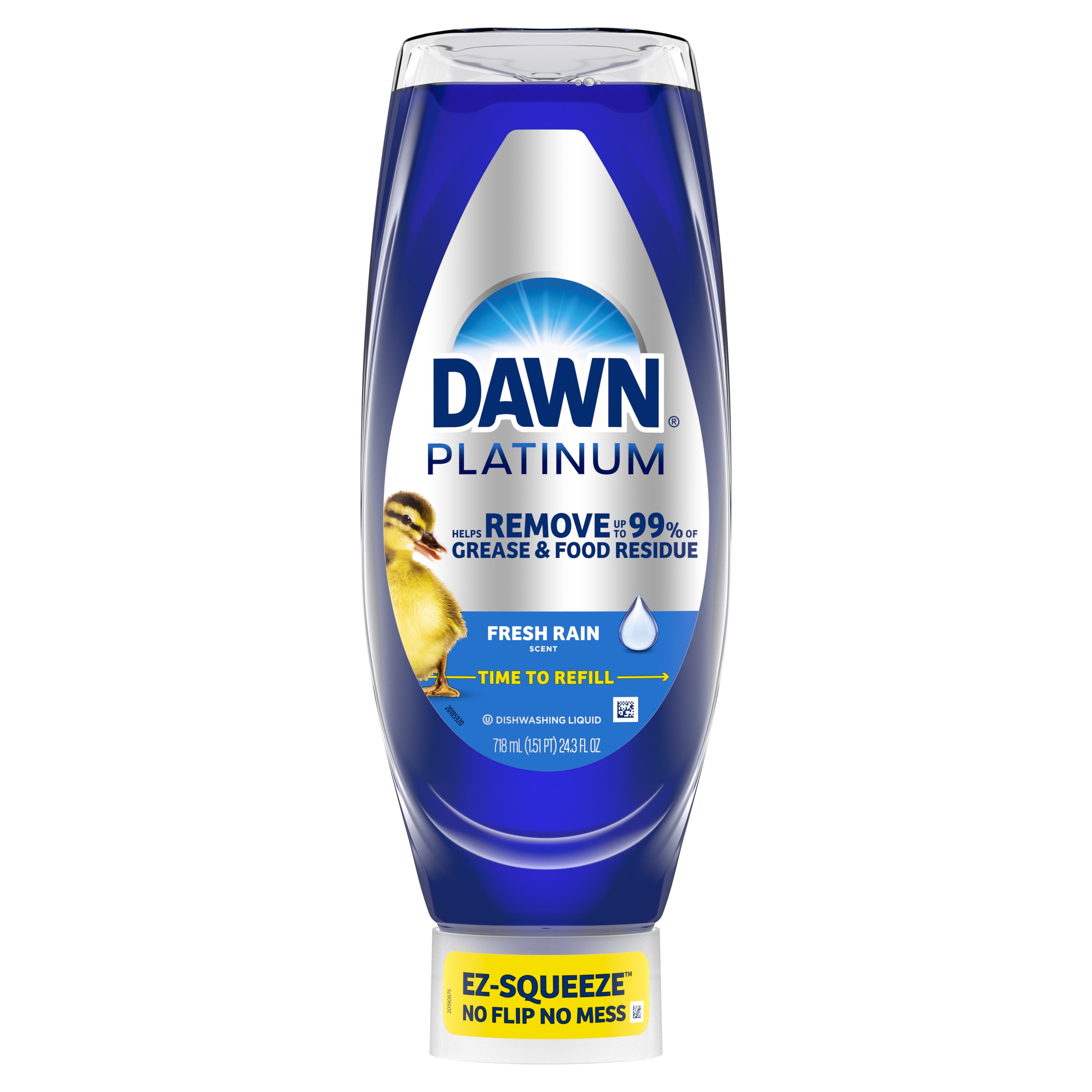 Dawn Platinum EZ-Squeeze Dish Soap Liquid, Dishwashing Liquid, Grease ...